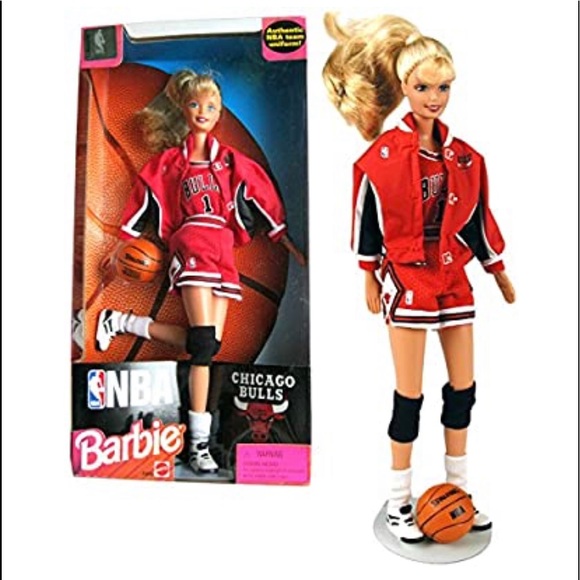 Toys | Barbie Chicago Bulls Doll Nba Team Uniform | Poshmark